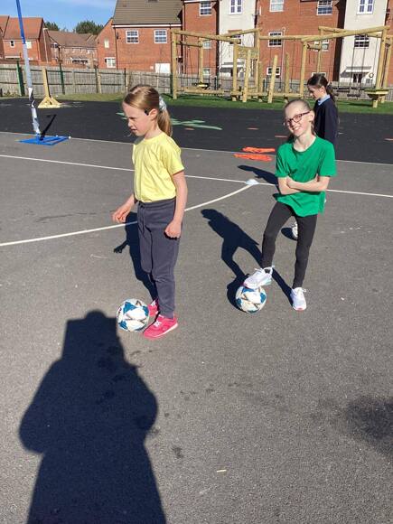 Local Football Club Inspires Young KS2 Girls with Training Session ...